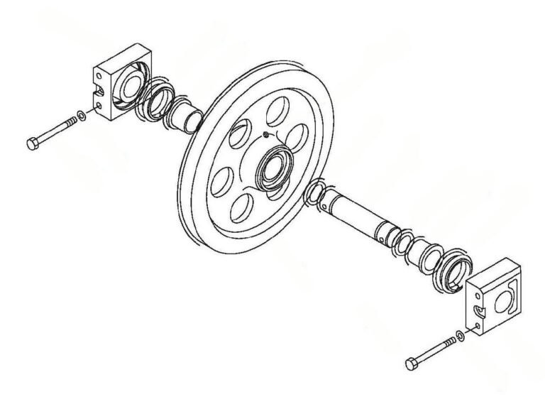 How To Replace Track Idler of Excavator: Detail Guide